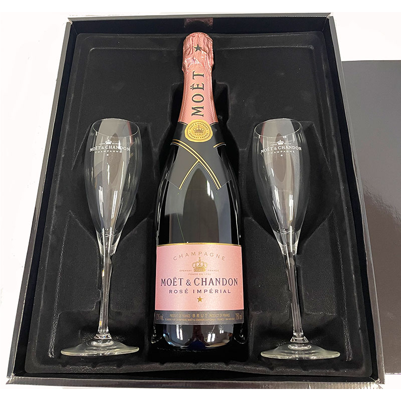 Order Moët & Chandon Brut Rosé in gift box | Order Champagne Online