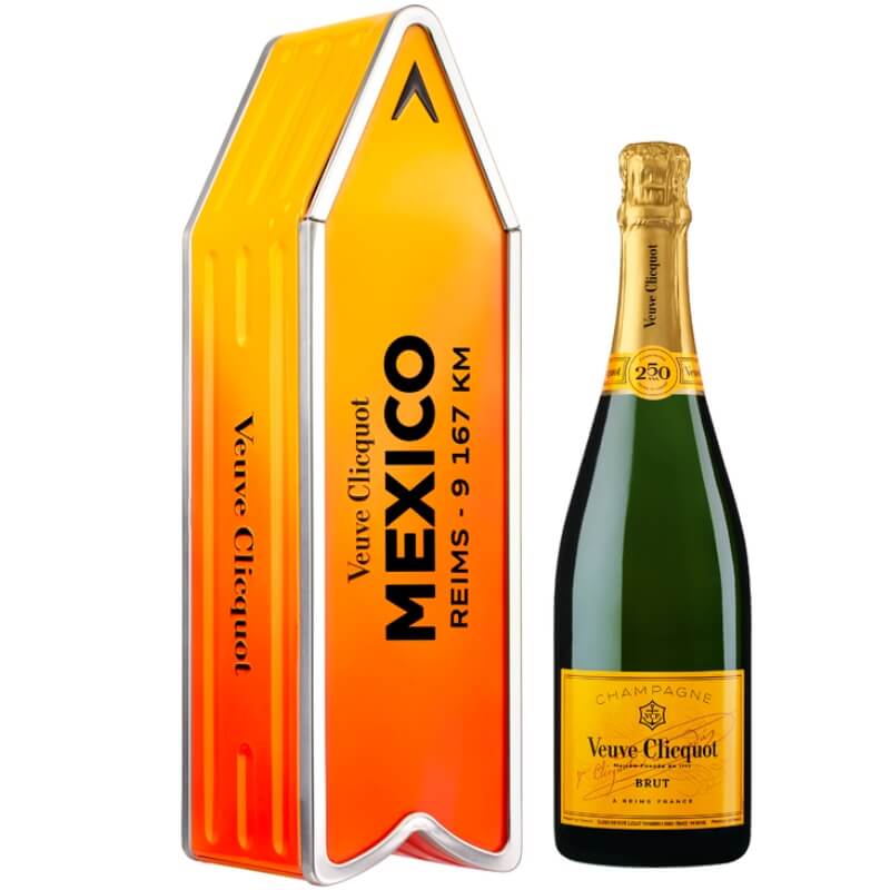 Veuve Clicquot Arrow Orange Gradient | Champagneshop